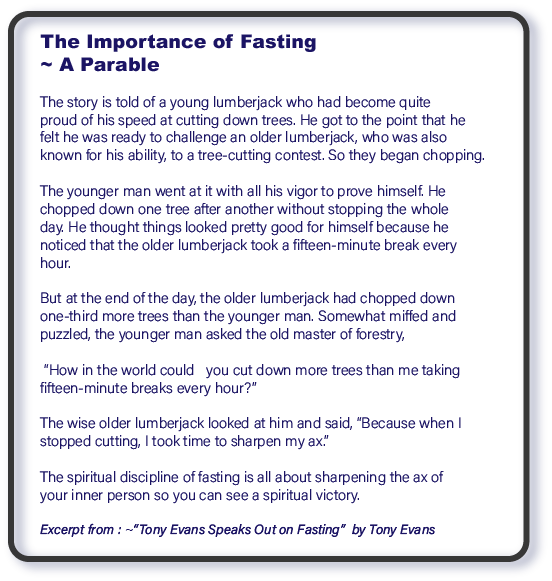 Make a Date to Fast | Throne of Grace